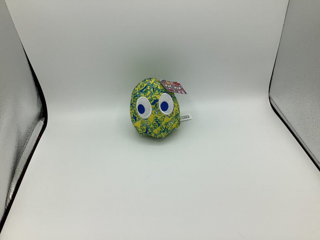 NEW Small Sticker Pac Man Ghost Plush - Etsy