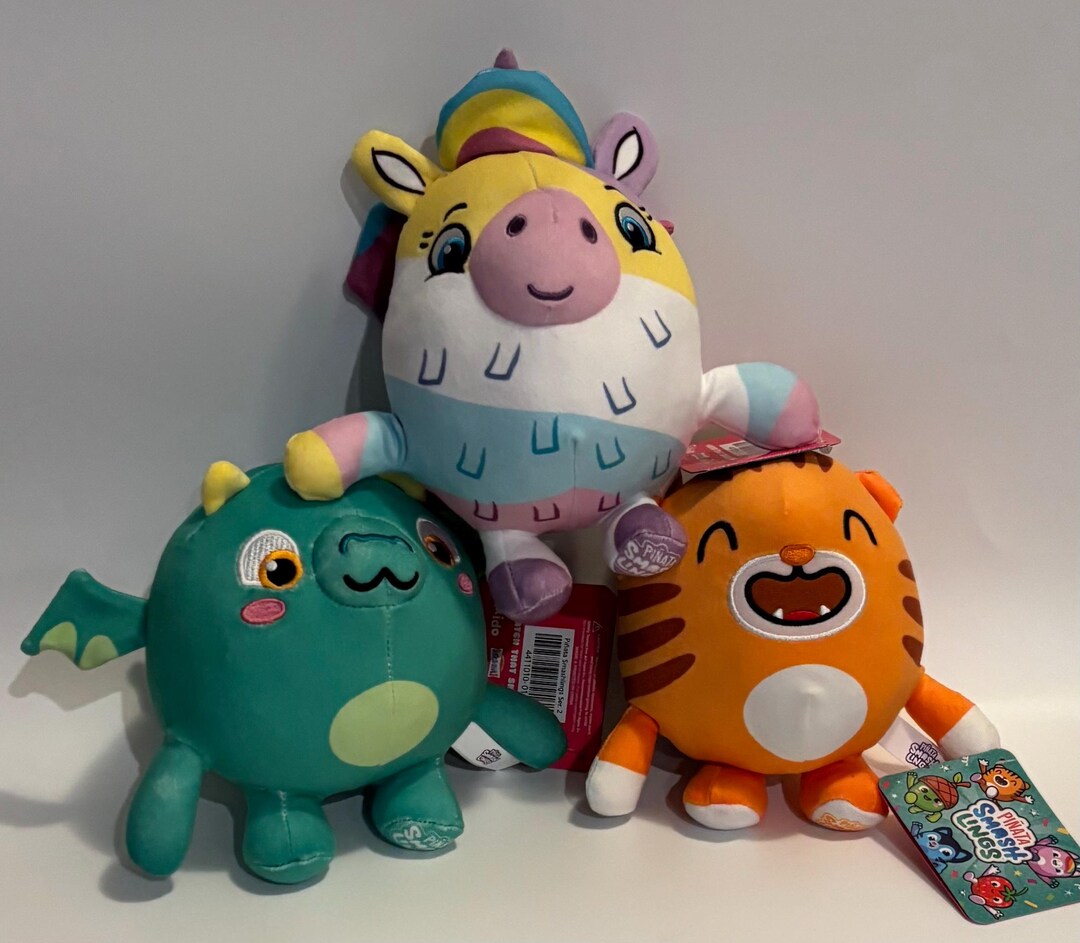 NEW 5” Toy Factory Piñata Smashlings Plush Pack - Etsy