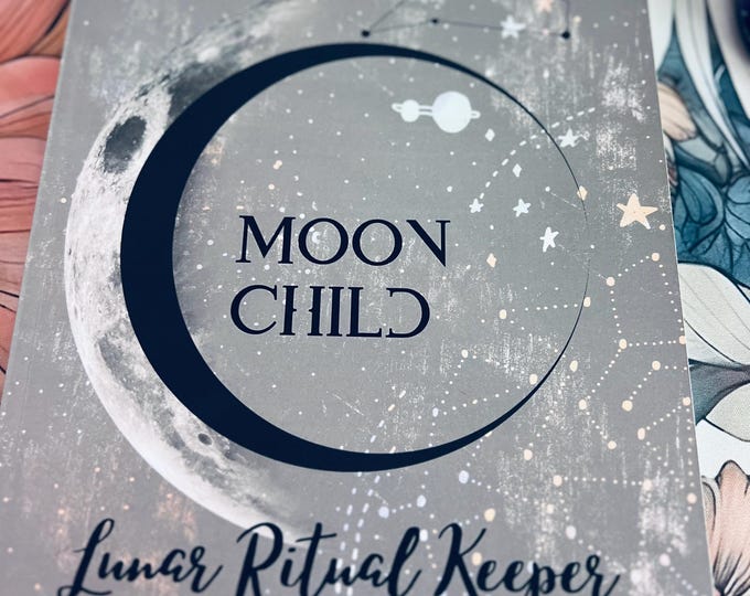 Moon Child Journal | Lunar Ritual Journal | Moon Magick Journal - Etsy