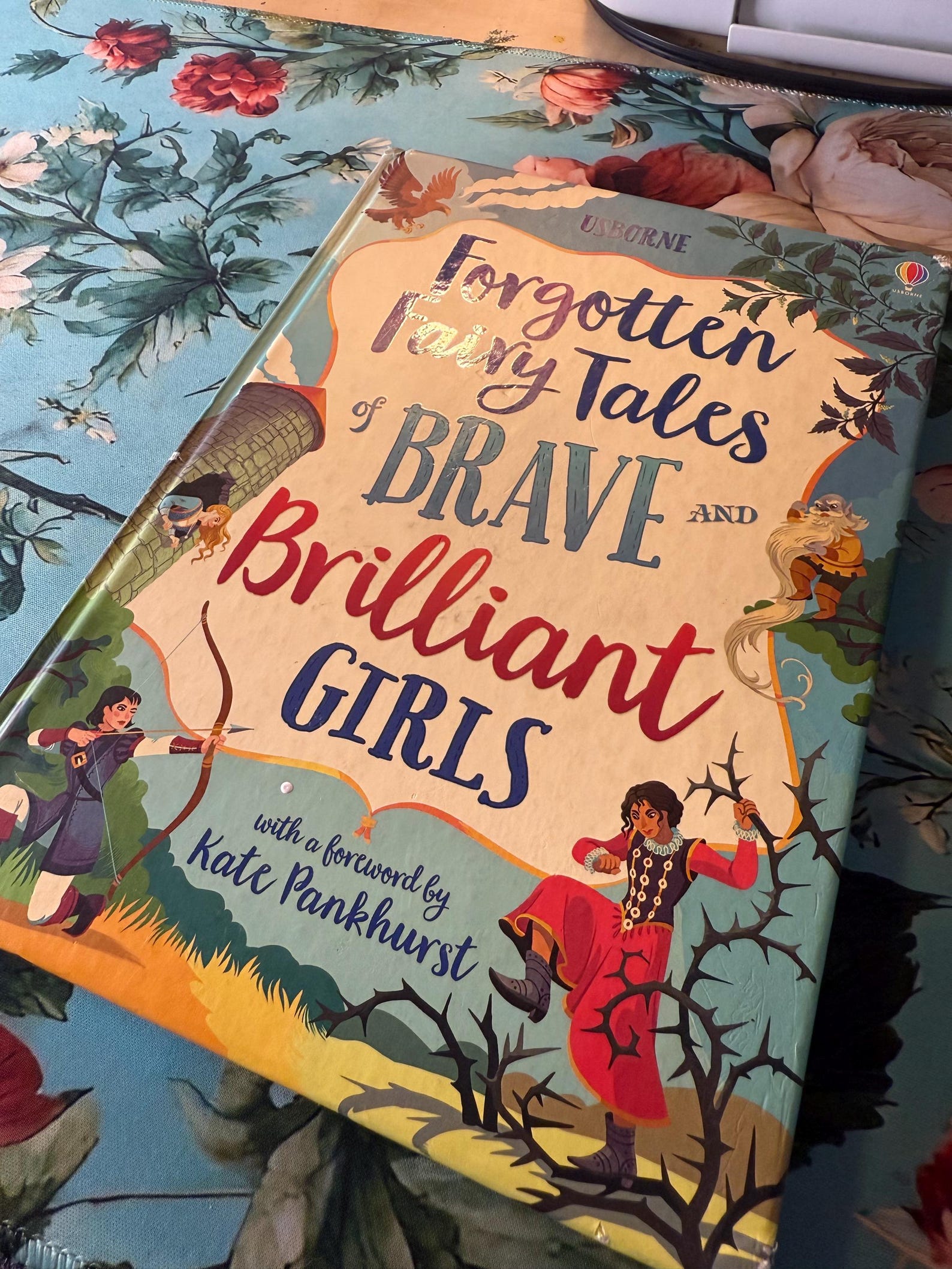 Forgotten Fairy Tales of Brave and Brilliant Girls | Usborn| Used Book ...