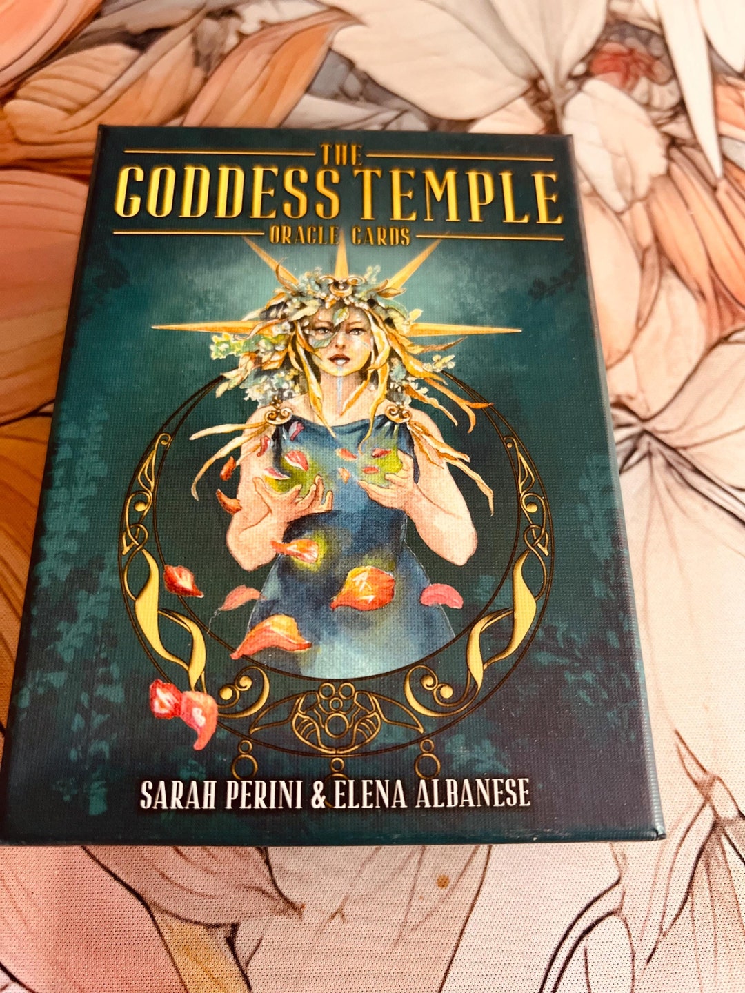 The Goddess Temple Sarah Perini & Elena Albanese Oracle Cards - Etsy