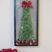 Glass Bead Christmas Tree Wall Art | Handmade Holiday Decor (21"x10 ...