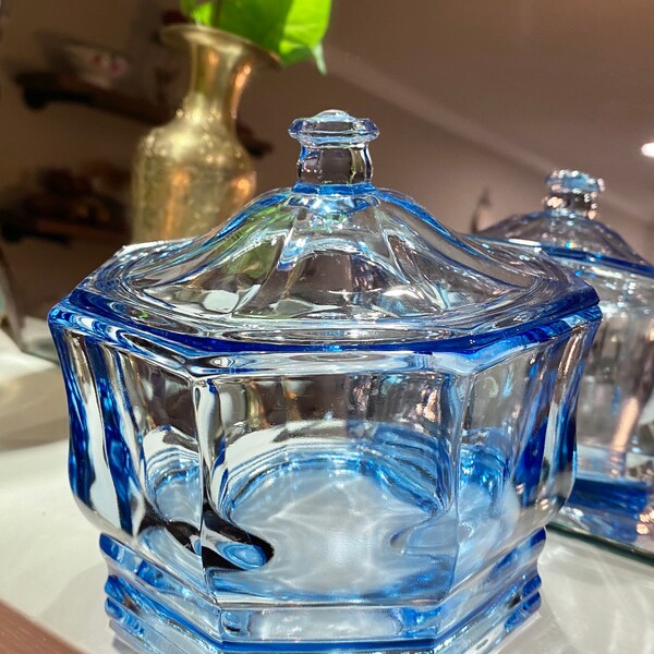 Blue Candy Dish - Etsy