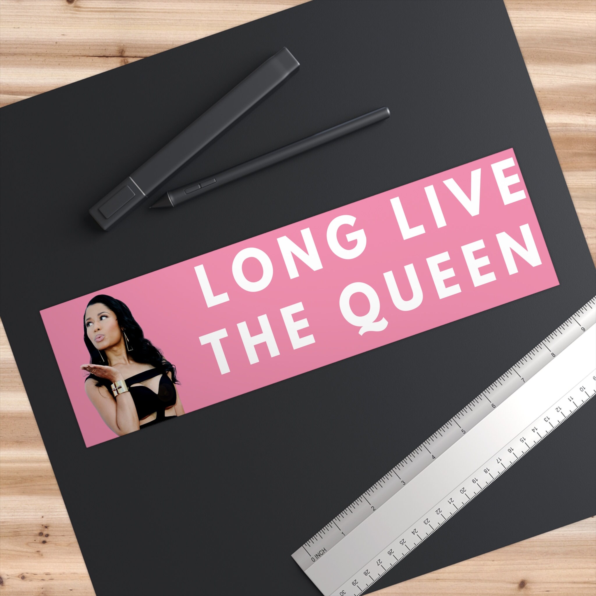 Nicki Minaj long Live the Queen Bumper Stickers - Etsy