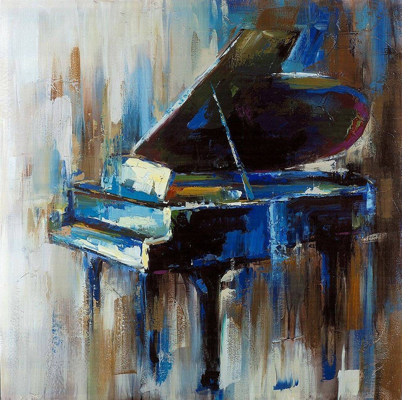 Abstract Art Music Piano