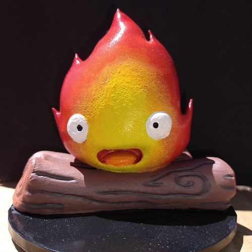 Calcifer Howl's Moving Castle Anime Cosplay Red Fire - Etsy