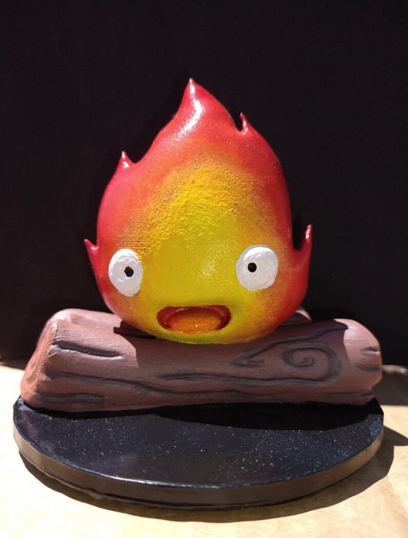 Calcifer Howls Moving Castle - Etsy
