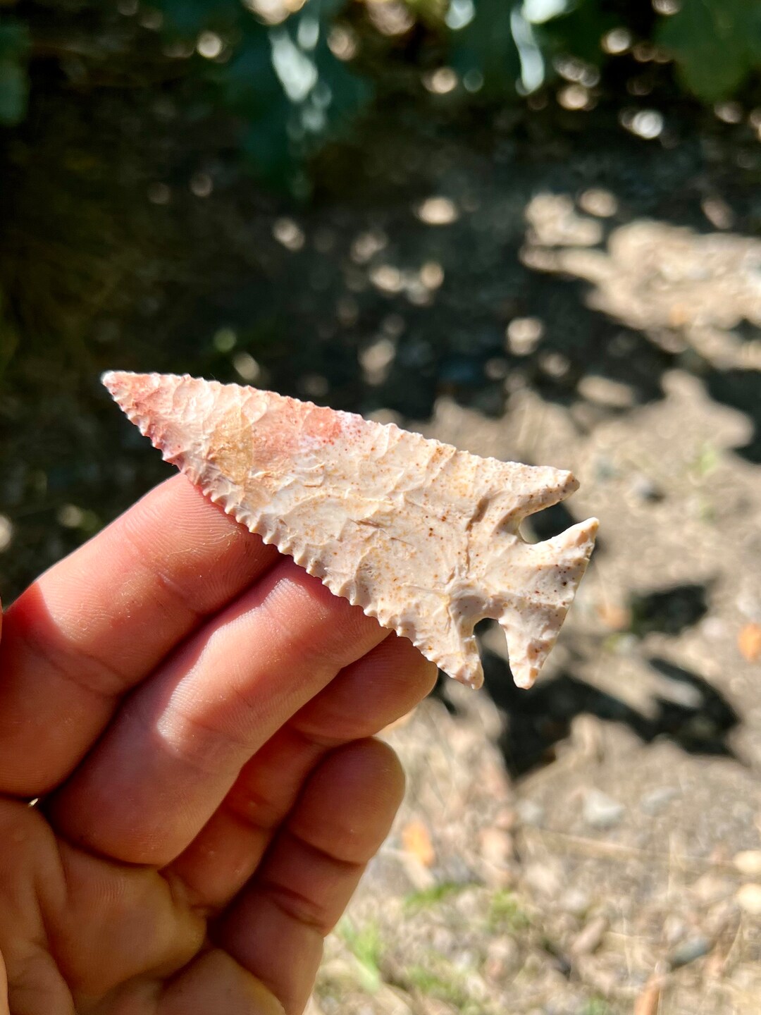 Burlington Chert Corner Notch Arrowhead Etsy