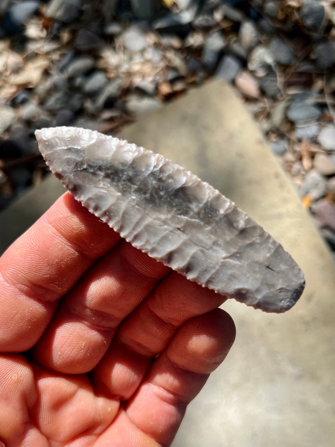 Georgetown Chert Nodena Blade - Etsy