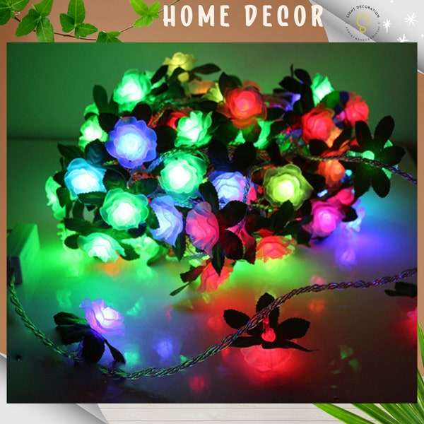 Flower String Lights - Etsy