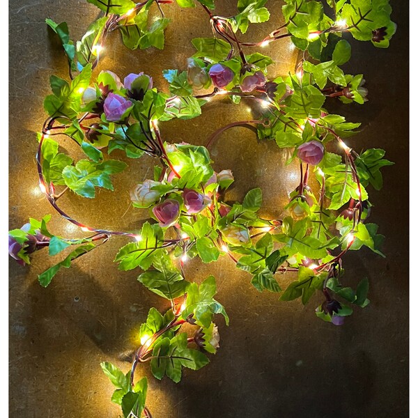 Flower String Lights - Etsy