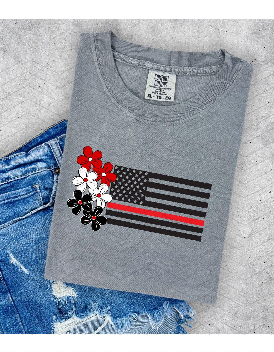 Firefighters PNG |flag Red - Etsy