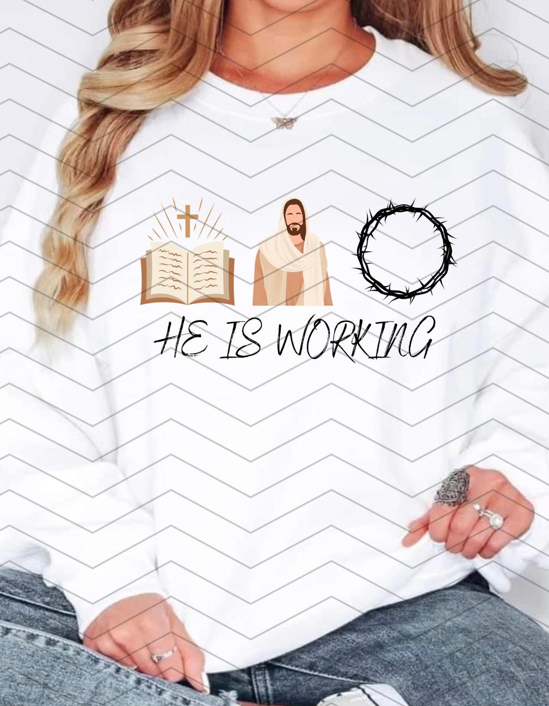 Jesus Christ He is Working Png, Digital - Etsy