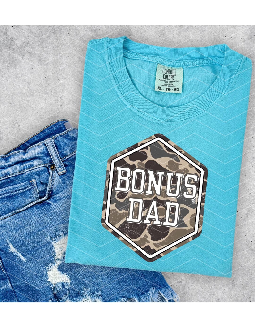 Camo Bonus Dad PNG| Digital Design - Etsy