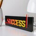 Aesthetic Desk Decor Sign, Office Desk Decorations. 3D Freestanding ...