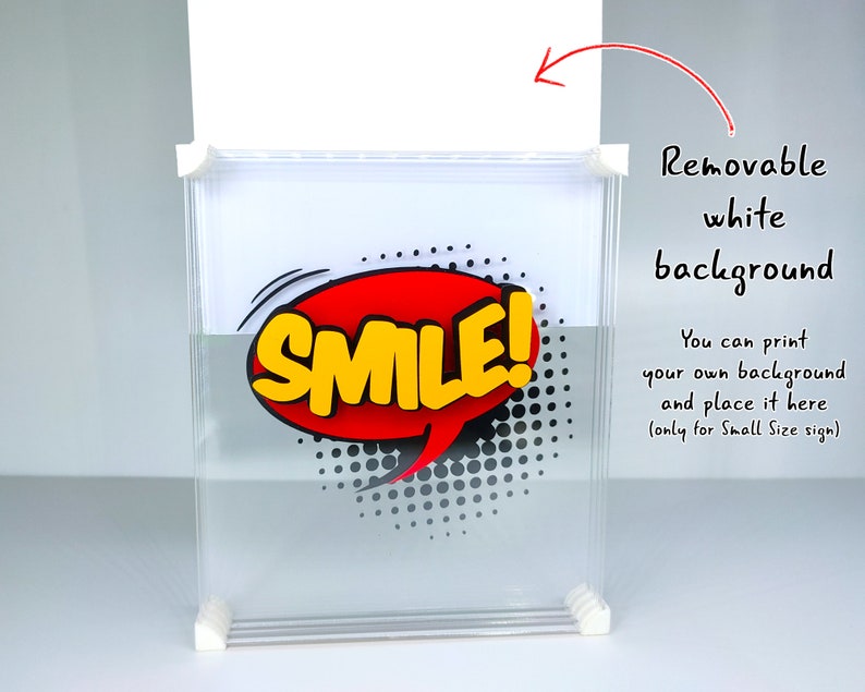 3D Retro Pop Art Sign Unique Freestanding Desk Modern Pop Art - Etsy