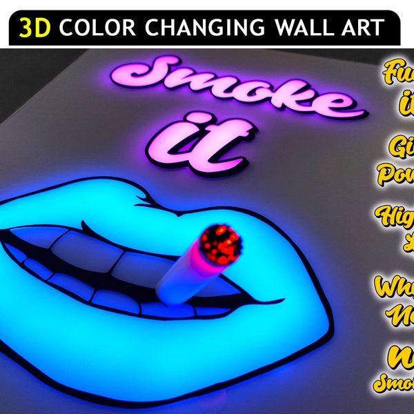 Led Light Pop Art Sign - Etsy