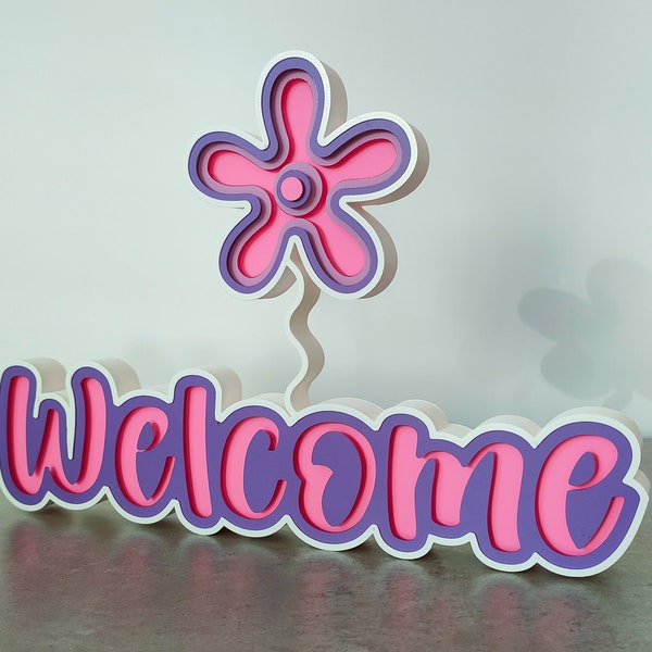 Freestanding Welcome Sign - Etsy