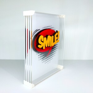 3D Retro Pop Art Sign, Unique Freestanding Desk Modern Pop Art Decor ...