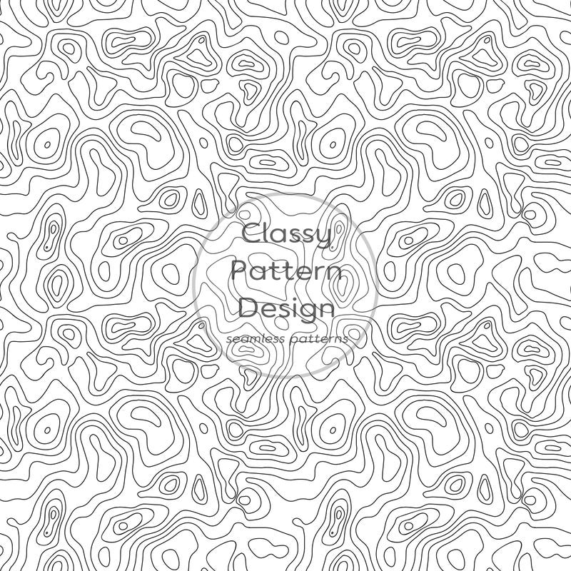 Topographic Lines Fabric - Etsy