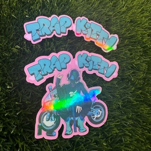 Young Miko Sticker Holographic|| Miko Trap Kitty| Young Miko Gift Idea ...