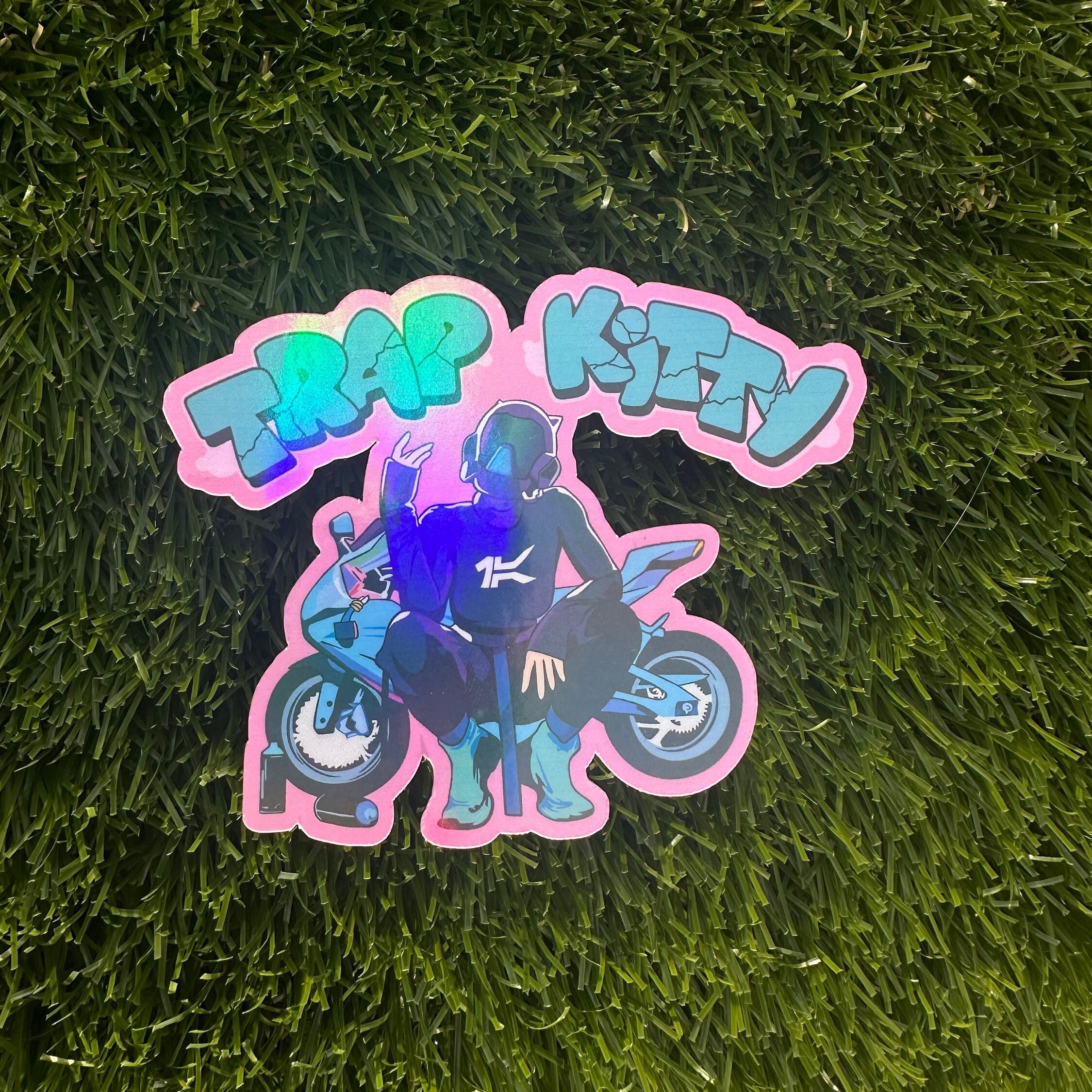 Young Miko Sticker Holographic|| Miko Trap Kitty| Young Miko Gift Idea ...