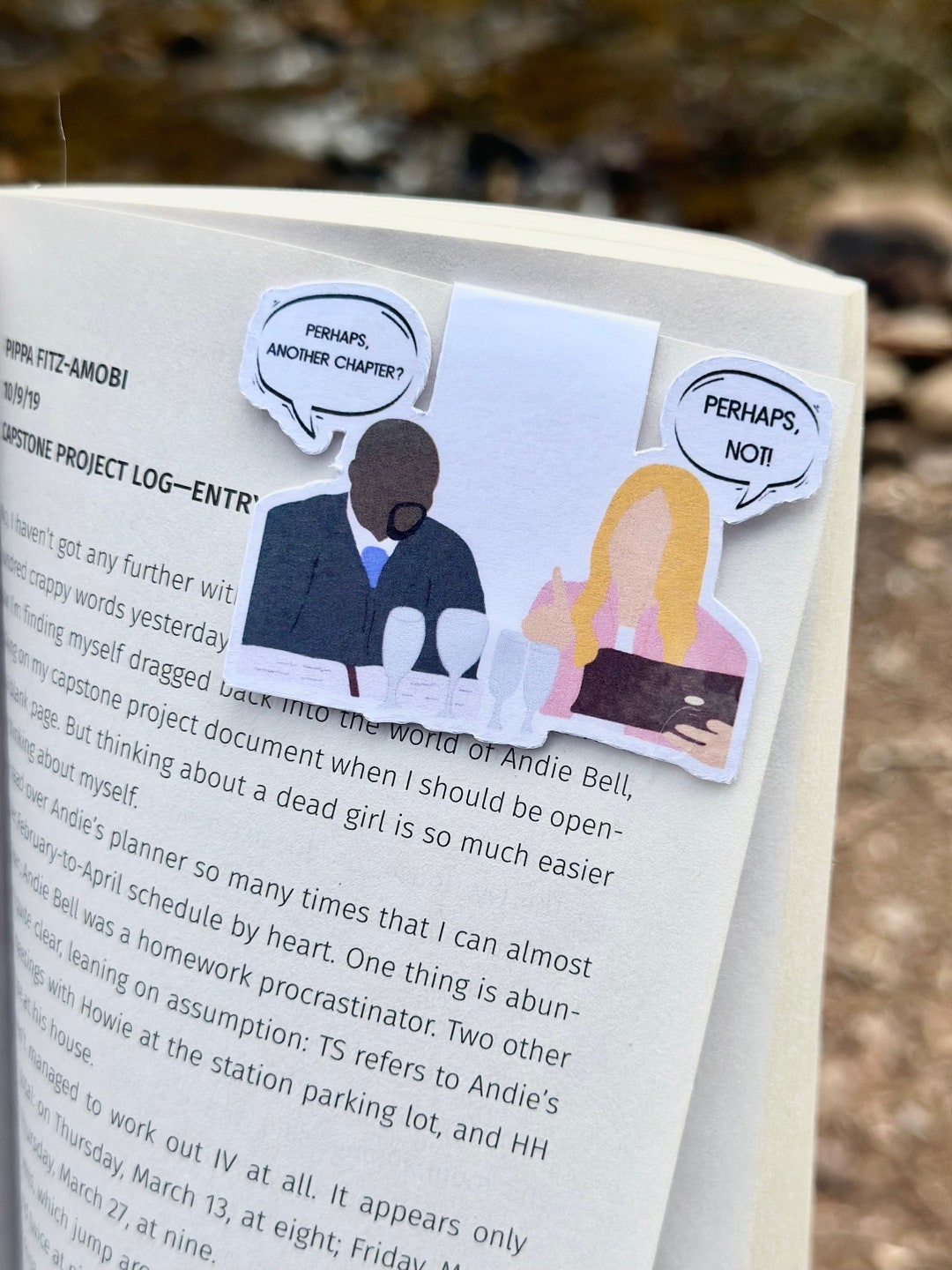 White Chicks Magnetic Bookmark| Perhaps Another Chapter | Humor ...