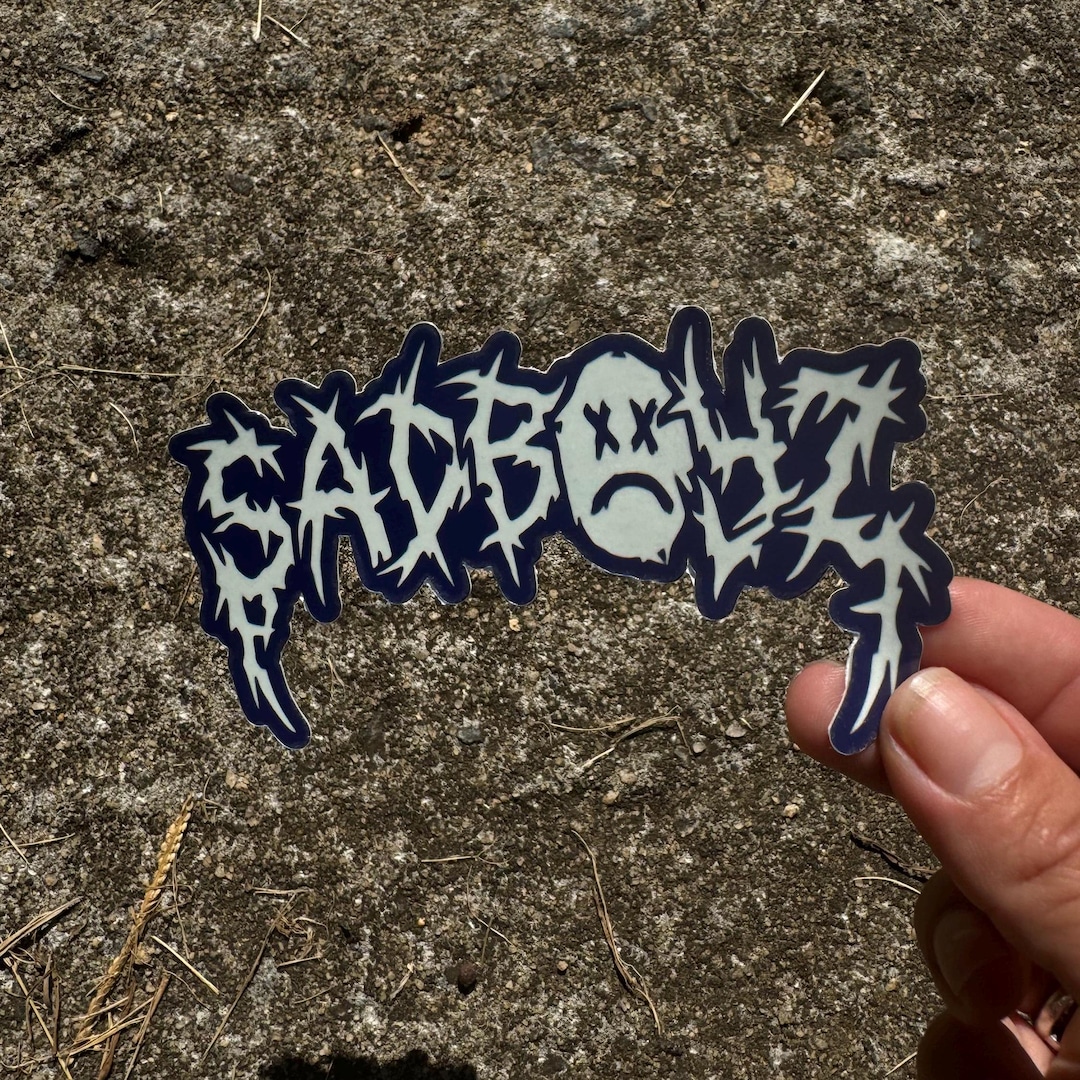 Sad Boyz 4 Life GLOW in the DARK Sticker|| Junior H Sticker|| Sad Boyz ...
