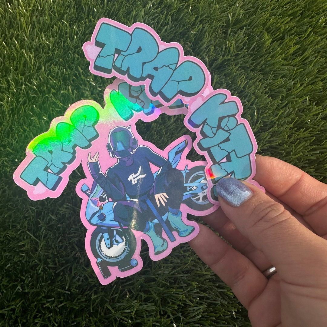 Young Miko Sticker Holographic|| Miko Trap Kitty| Young Miko Gift Idea - Etsy