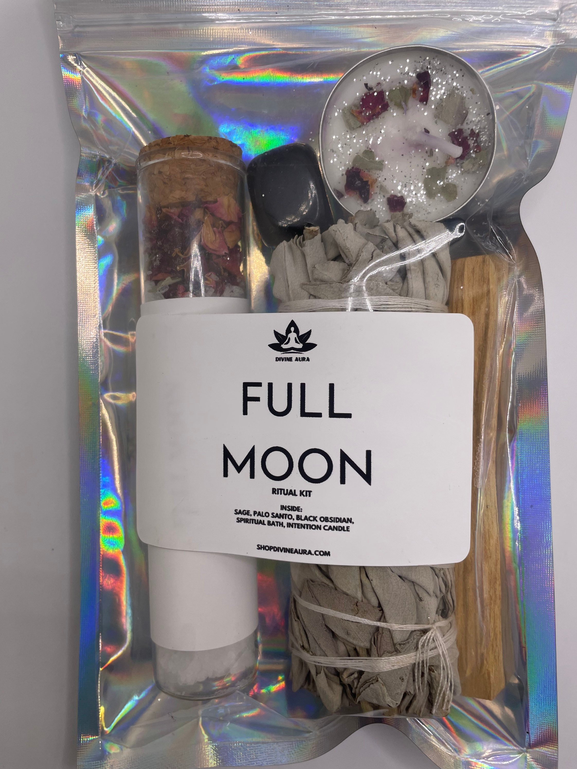 Full Moon Ritual Kit - Etsy