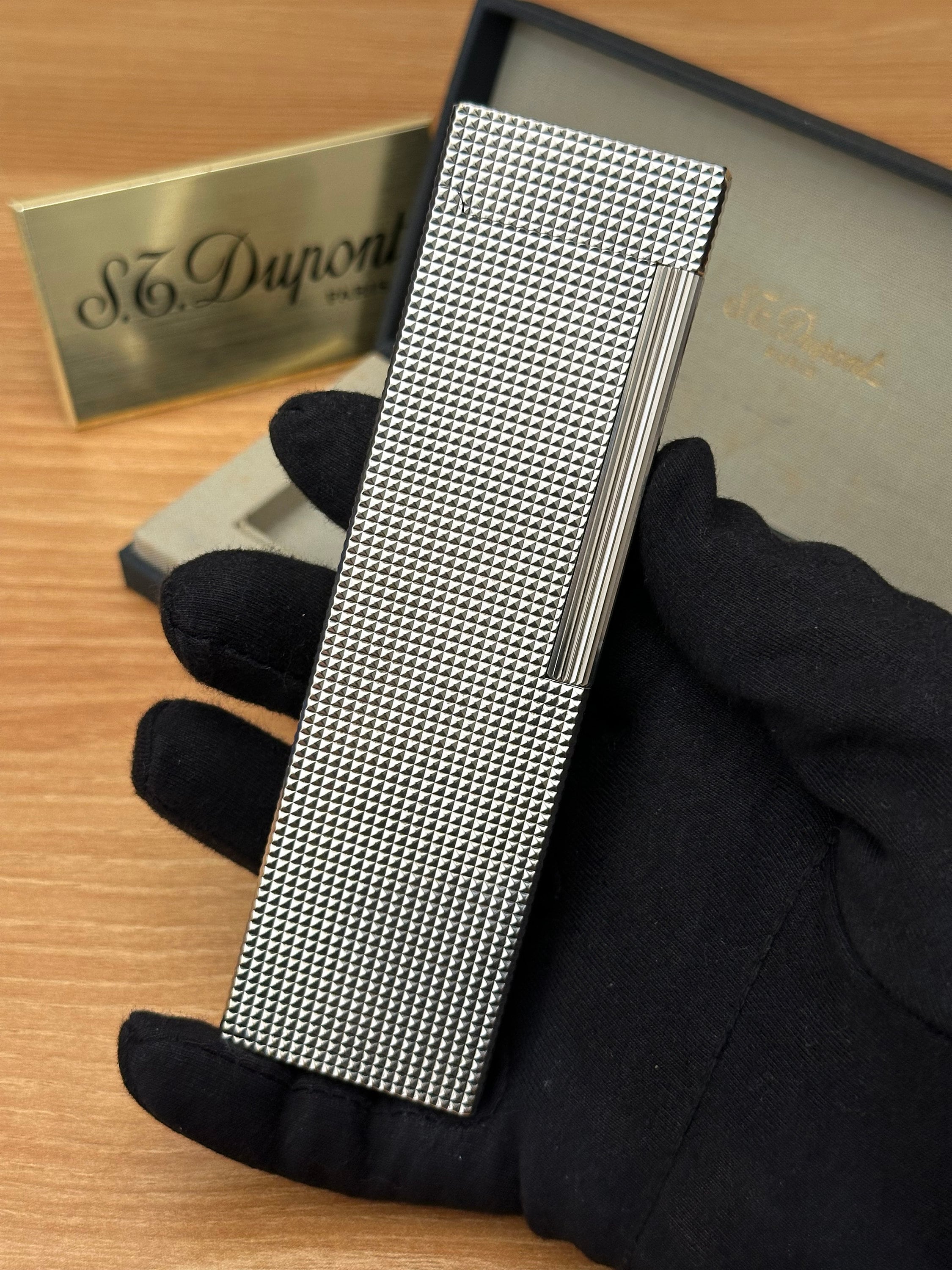 Vintage 1970 St Dupont Ligne 1 Early Version Silver Finish - Etsy