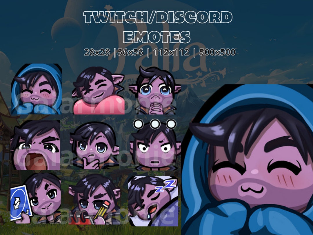 Hodari Emotes Pack | Palia Emotes Twitch - Discord - Etsy