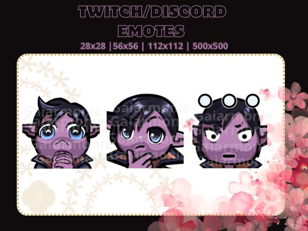 Hodari Palia Emotes Twitch Discord - Etsy