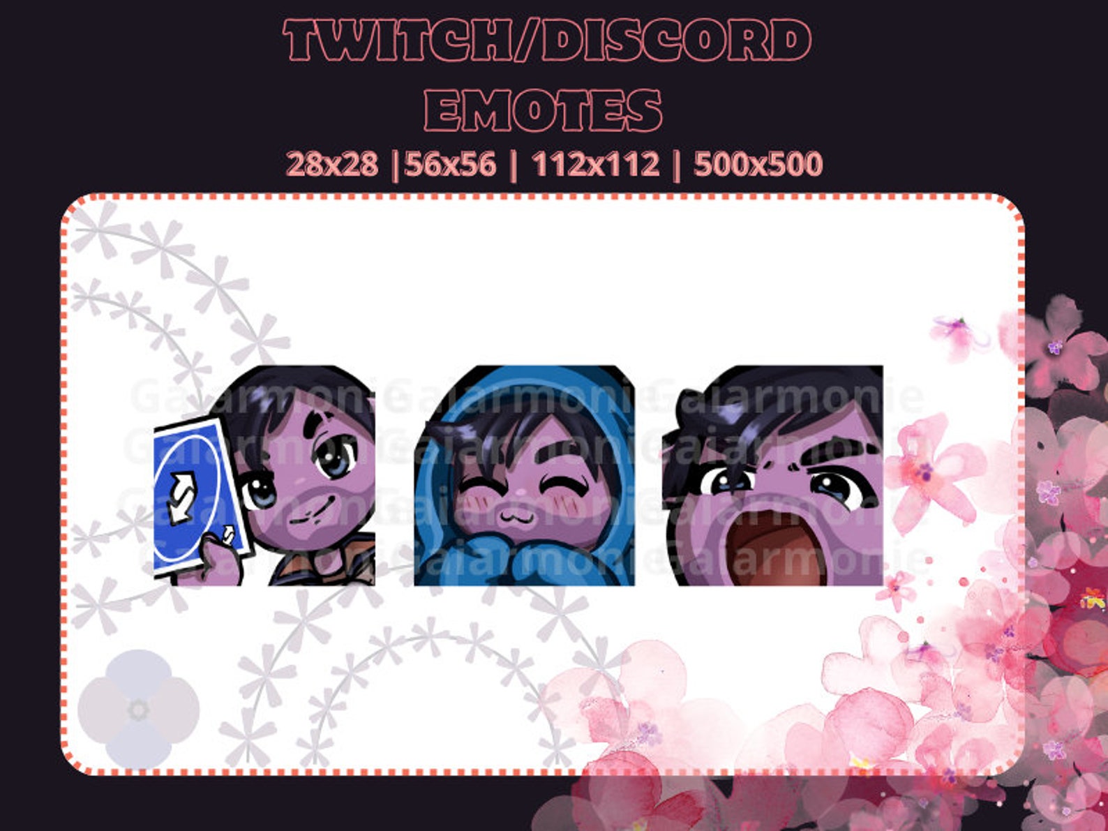 Hodari Palia Emotes Twitch Discord - Etsy