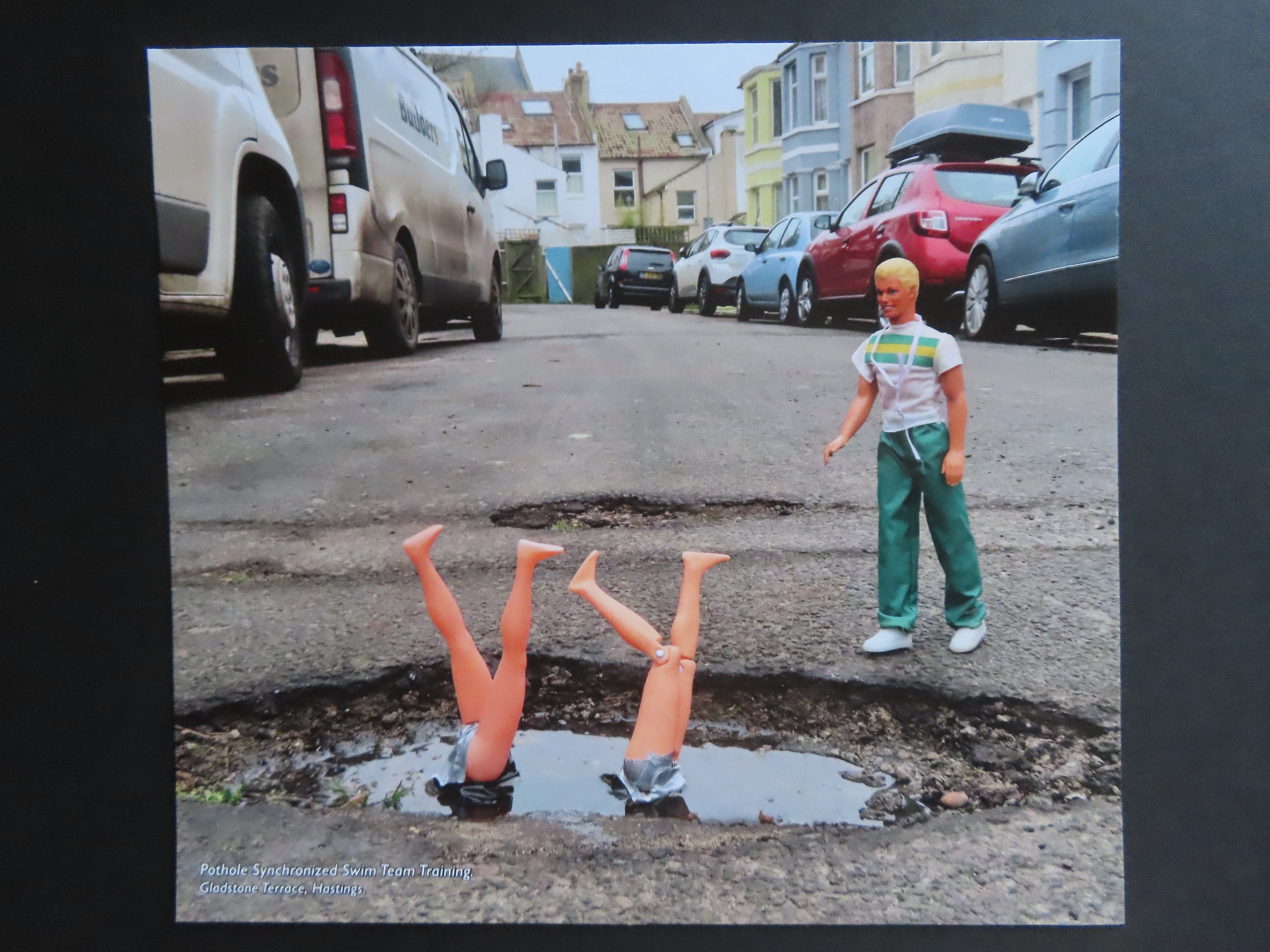 Pothole Synchronised Swim Team a Sinkysnap Pothole Print - Etsy