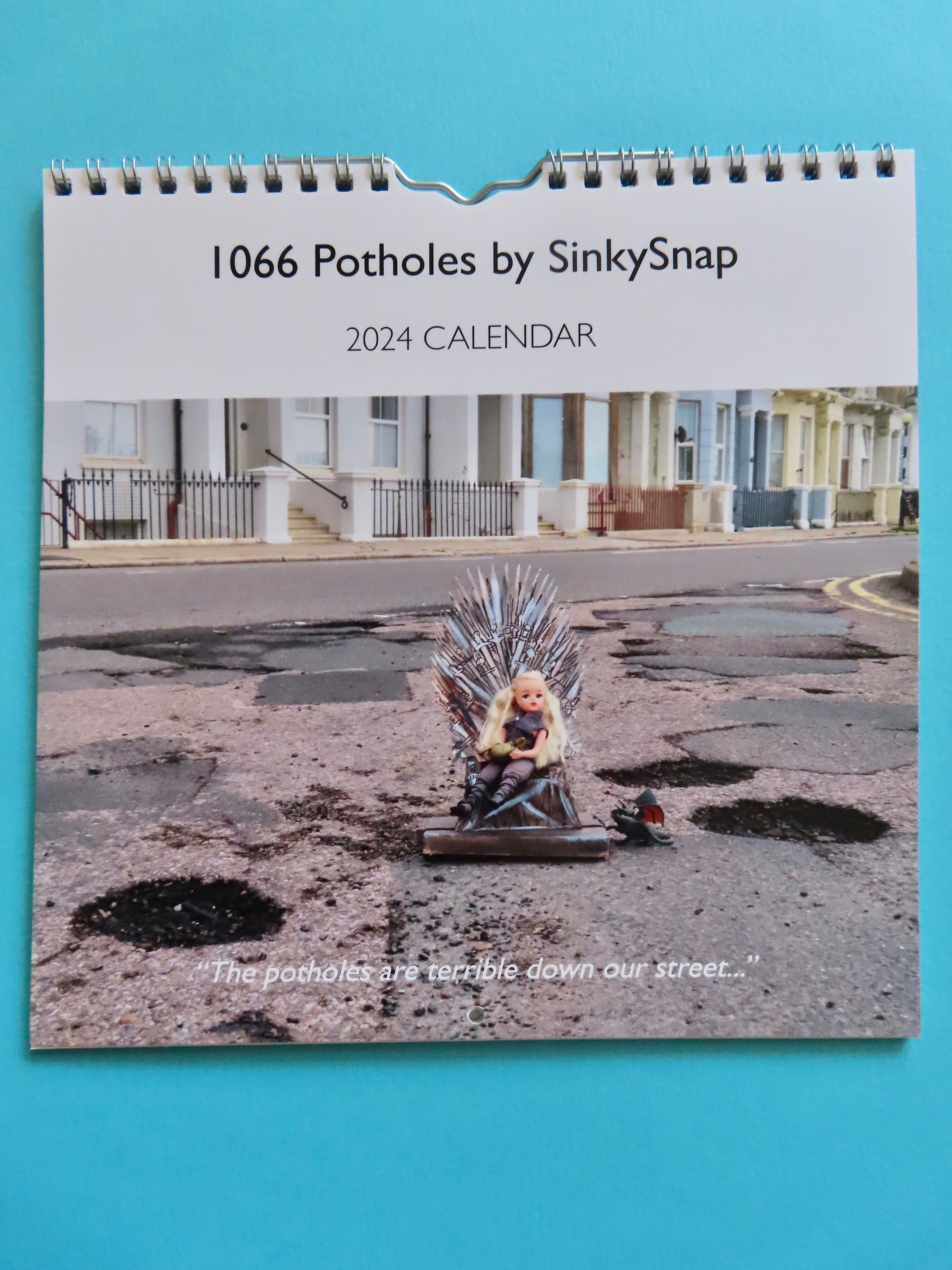 2024 Sinkysnap Calendar 1066 Potholes - Etsy