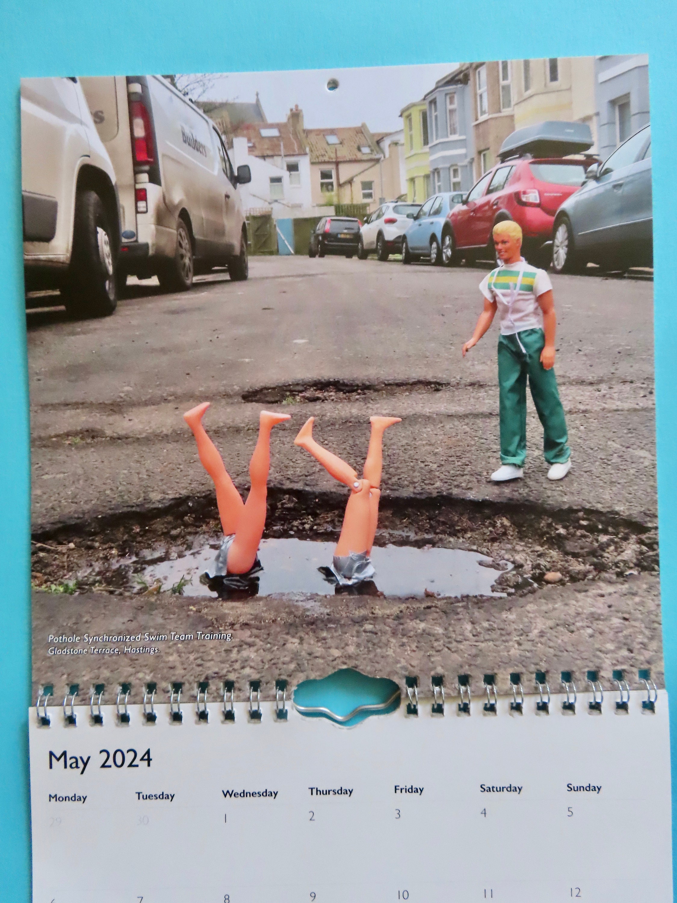 2024 Sinkysnap Calendar 1066 Potholes - Etsy