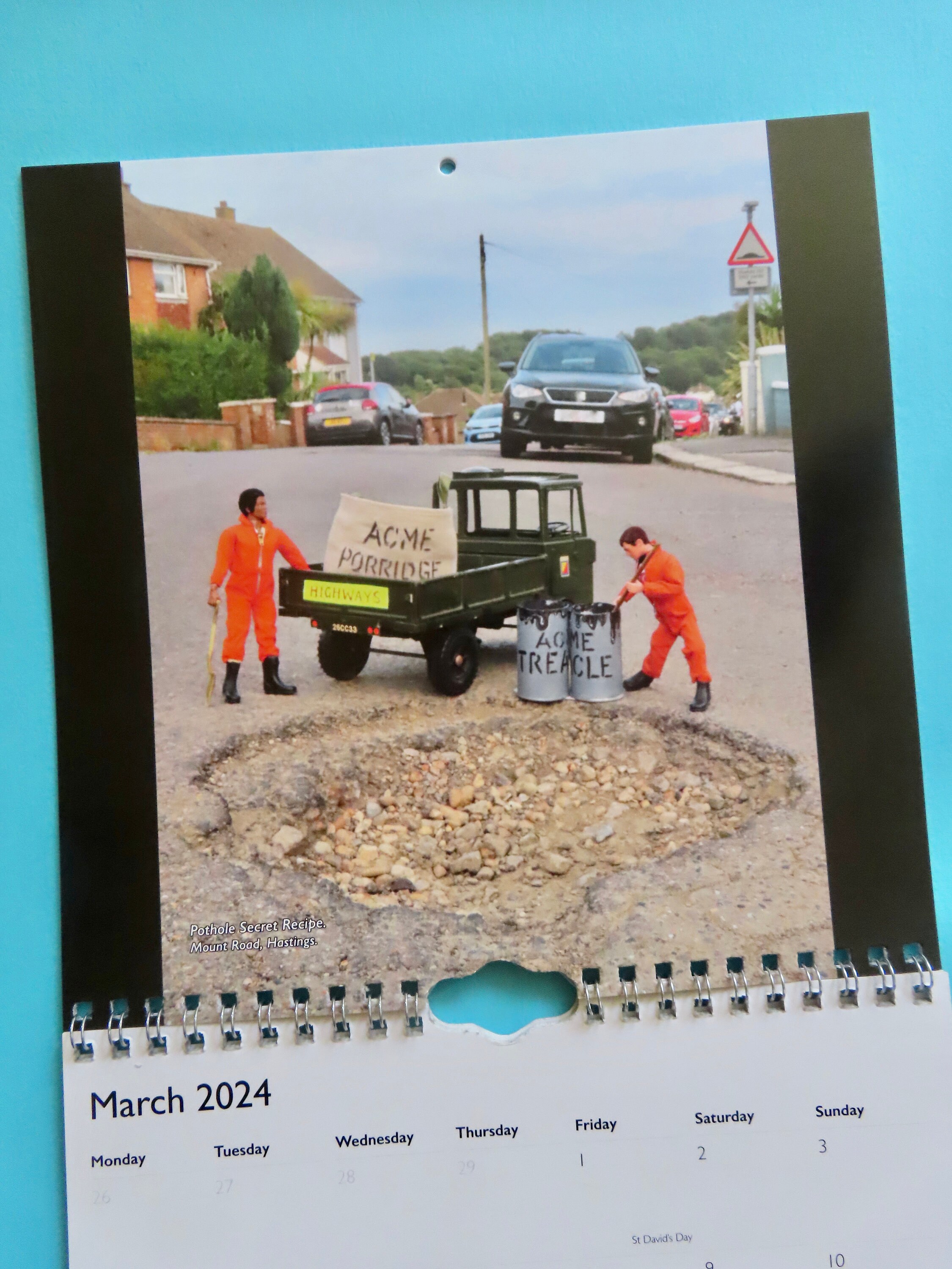 2024 Sinkysnap Calendar 1066 Potholes - Etsy