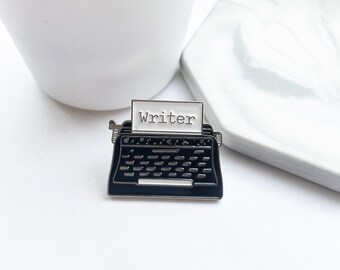 Writer Tree Branch Pencil Hard Enamel Pin 1.25 - Etsy