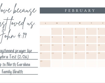 40 Days of Prayer Lenten Calendar Lent Prayer Calendar for - Etsy