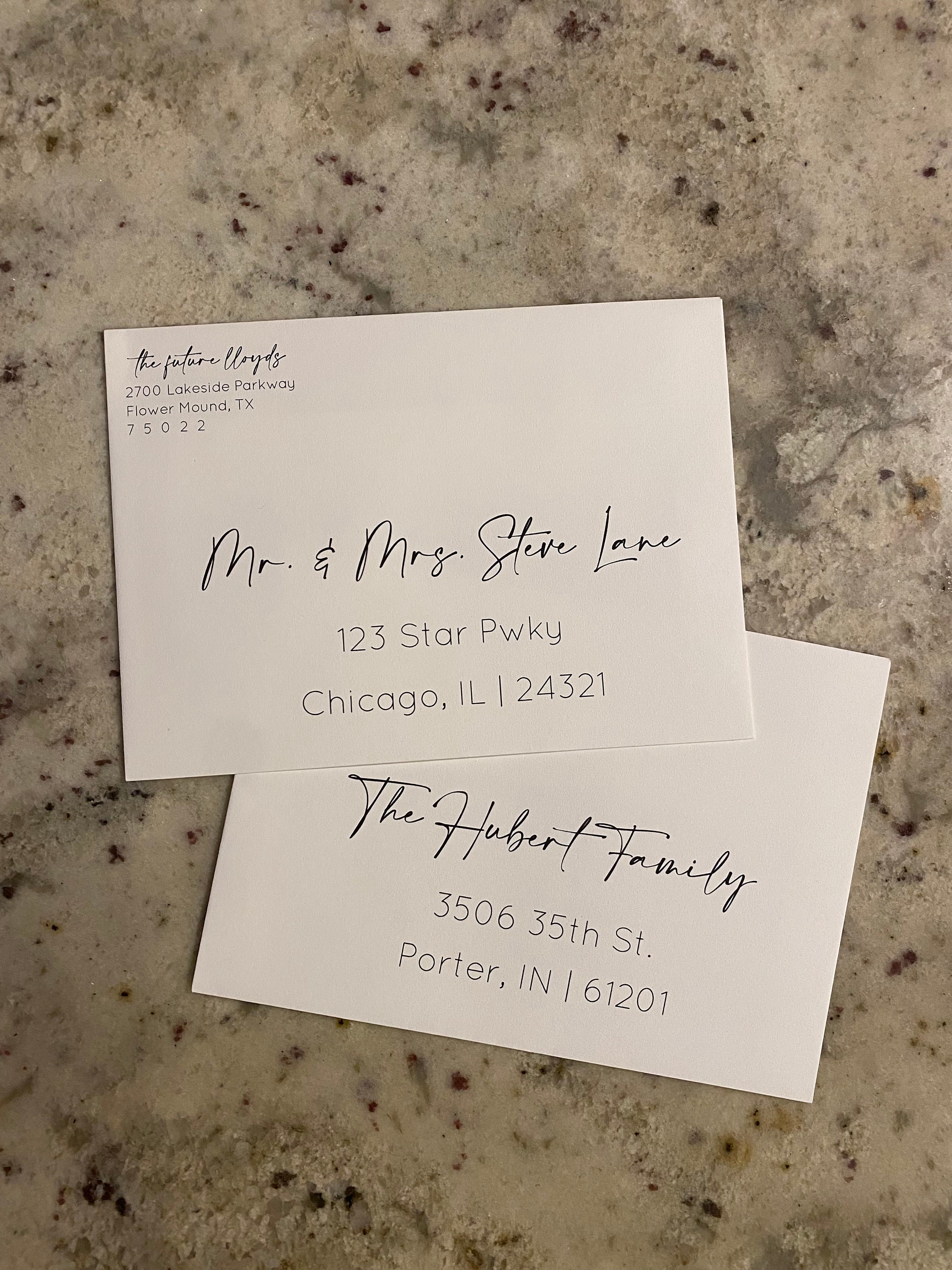 Bulk Custom Envelope Download | Wedding Envelope Addressing | Instant ...