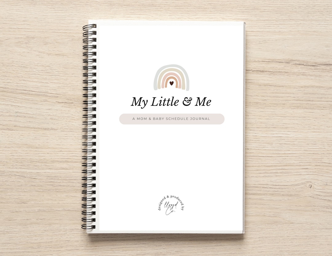My Little & Me Planner | New Baby + Mom Tracking Book, Journal, Planner ...