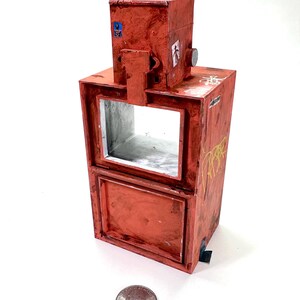 Miniature Newspaper Box Miniature Newspaper Holder Desk Decor Miniature ...