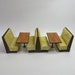 Miniature Diner Booth Diner Booth Replica Diner Booth Diorama Scale ...