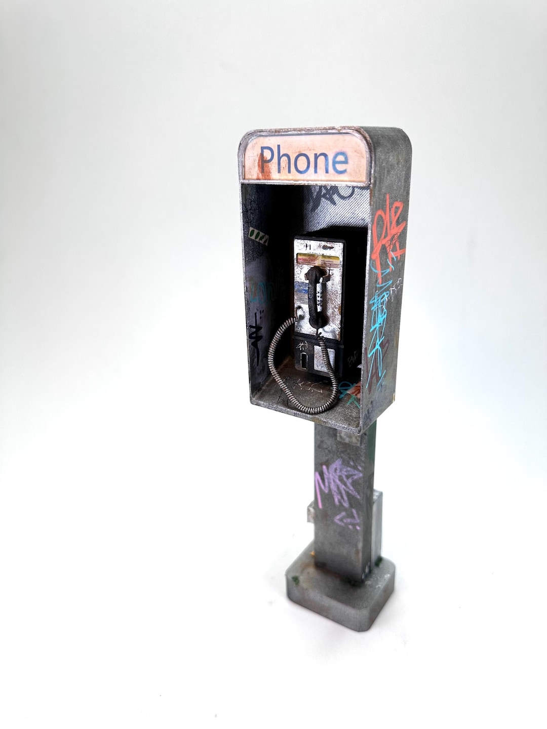 Miniature Payphone: Hand Made Replica - Etsy