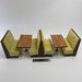 Miniature Diner Booth Diner Booth Replica Diner Booth Diorama Scale ...