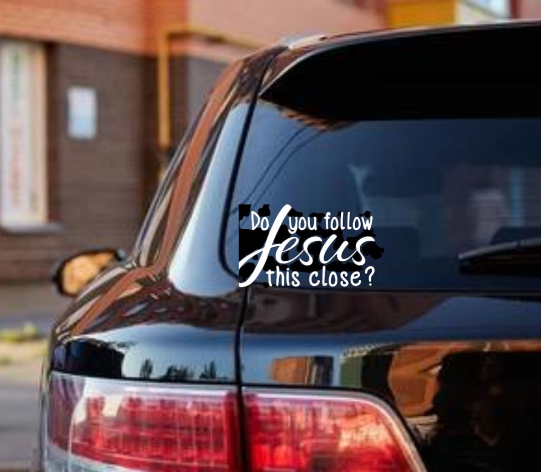 Car Christian Decal, Funny Decals, Car Signs, Jesus Signs, Window Signs ...