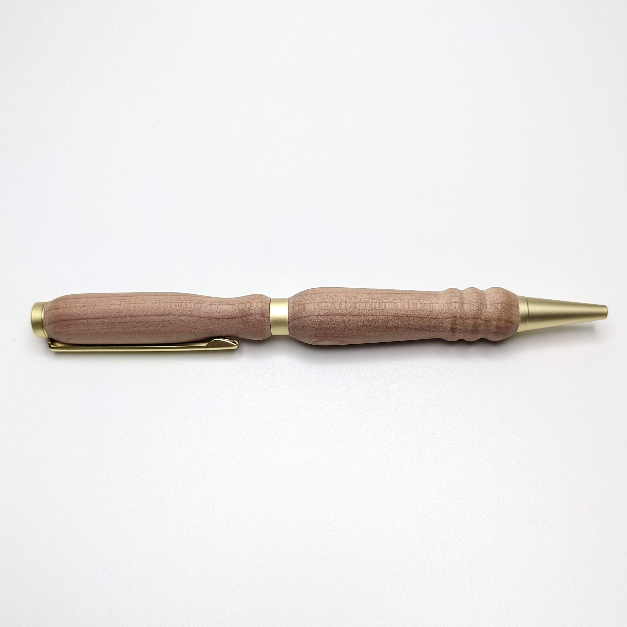 blue dyed cedar Beautiful hand turned wood pen Pens Paper, Party & Kids ...