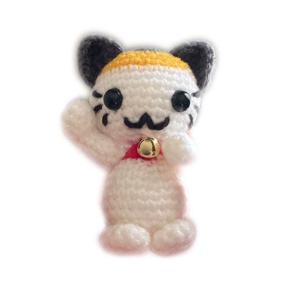 Maneki Neko / Lucky Cat Amigurumi Crochet Pattern | Etsy