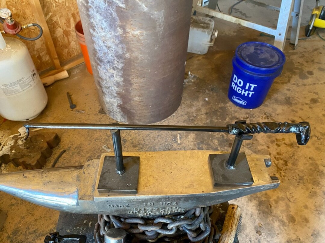 Meat Turner for the Grill. Hand Forged From Antique Railroad Spikes. - Etsy
